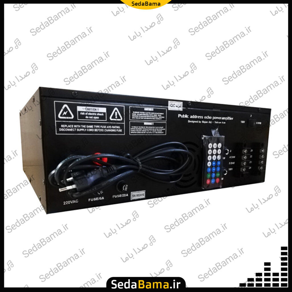 قیمت و خرید آمپلی فایر اهمی ولتی روژان مدل Rojan VL400 | صدا باما